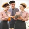 China Custom Logo Clothes Manufacturers Classic Waiter Uniform Restaurant for sale