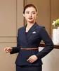 China Best Quality Restaurant Uniform Long Sleeve Manager Hotel Uniform for sale
