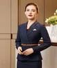 China Best Quality Restaurant Uniform Long Sleeve Manager Hotel Uniform for sale
