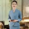 China Custom Design Long Sleeve Manager Hotel Uniform for Waiter Waitress for sale