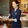 China Cotton Chef Kitchen Hotel Clothes Long Sleeve Manager Uniform for Restaurant for sale