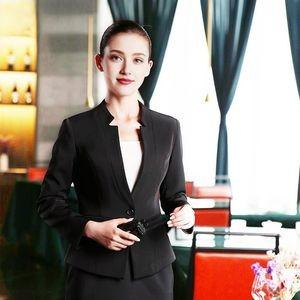 China High Quality Women Hotel Receptionist Suit Custom Hotel Manager Uniforms for sale