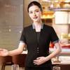 China Women Professional Suit Manager Formal Hotel Catering Front Desk Work Uniform for sale