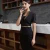 China Restaurant Uniform Short Sleeve Manager Hotel Uniform for Waiter Waitress for sale