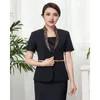 China Restaurant Uniform Short Sleeve Manager Hotel Uniform for Waiter Waitress for sale