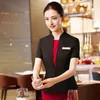 China Custom Design Professional Waitress Hotel Staff Manager Uniform for sale