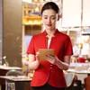 China Manufacturer Restaurant Staff Design Ladies Dress Hotel Staff Manager Uniform for sale
