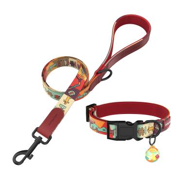 China Durable Custom Printed Dog Leash with Animal Pattern for sale