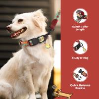 China Durable Custom Printed Dog Leash with Animal Pattern for sale