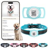 China Custom Luxury Dog Collar Leather Waterproof Personalized Design for sale