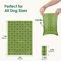 China PawView Eco Friendly Dog Poop Bags 18 Rolls 21x12in for sale