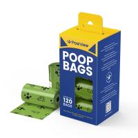 China Eco-Friendly Portable Dog Poop Bags with Dispenser 60pcs Roll for sale