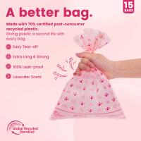 China Eco-Friendly Dog Poop Bag Dispenser with LED Light for Outdoor Use for sale