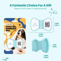 China Eco-Friendly QR Code Pet ID Tag for Dogs with GPS Alert for sale