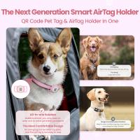 China Eco-Friendly NFC Dog ID Tag with QR Tracking - Food Grade Silicone for sale