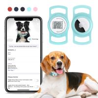 China Eco-Friendly NFC Dog ID Tag with QR Tracking - Food Grade Silicone for sale