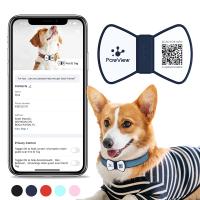 China Pawview Silicone Dog ID Tag with QR NFC Code for sale
