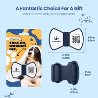 China Pawview Silicone Dog ID Tag with QR NFC Code for sale