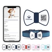 China Pawview Silicone Dog ID Tag with QR NFC Code for sale