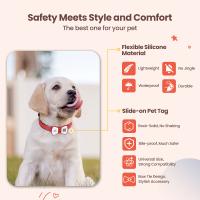 China Pawview Silicone Dog ID Tag with NFC AirTag Compatibility for sale