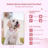 China Pawview Silicone Dog ID Tag with NFC AirTag Compatibility for sale