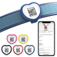 China Pawview Silicone Pet ID Tag for Dogs with NFC AirTag for sale