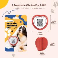 China Pawview NFC Silicone Dog ID Tag with Free App for sale