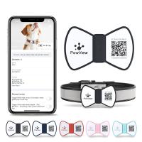 China Pawview NFC Dog ID Tag Silicone QR Anti-Lost Pet Tracker for sale