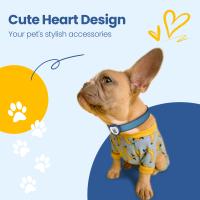 China Pawview Silicone Heart Shape Dog ID Tag for Puppy Cat for sale