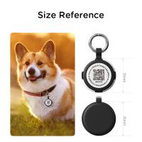 China Heart Shaped Silicone Pet ID Tag for Dogs with QR Code for sale