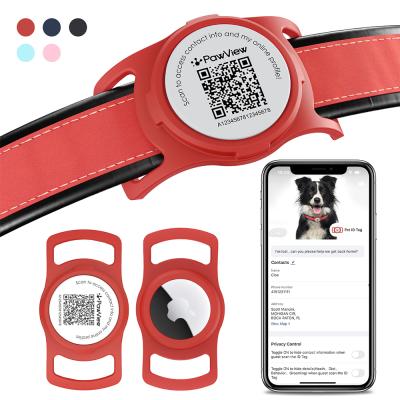 China Eco-Friendly NFC Dog ID Tag with QR Code Anti-Lost Tracker for sale
