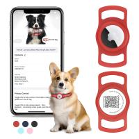China Eco-Friendly NFC Dog ID Tag with QR Code Anti-Lost Tracker for sale