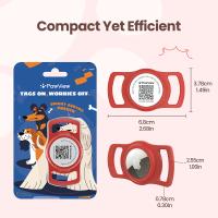 China Eco-Friendly NFC Dog ID Tag with QR Code Anti-Lost Tracker for sale