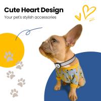 China Pawview Silicone Heart Shaped Dog ID Tag Custom QR NFC for sale