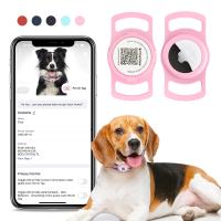 China NFC Food Silicone Dog Tag with Anti-Lost Tracking and Health App for sale