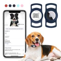 China Eco-Friendly NFC Smart Dog ID Tag with App - Food Grade Silicone for sale