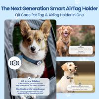 China Eco-Friendly NFC Smart Dog ID Tag with App - Food Grade Silicone for sale