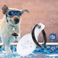 China Custom Silicone NFC Dog ID Tag with APP Tracking for sale
