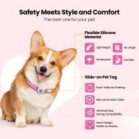 China Pawview NFC Pet ID Tag Silicone Heart Dog Tracker for sale