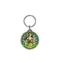 China Pawview Luxury Heart Shaped Pet Dog ID Tag Floral Pattern for sale