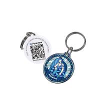 China Pawview Luxury Heart Shaped Pet Dog ID Tag Floral Pattern for sale
