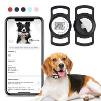 China Pawview Airtag Holder for Dogs - Food Grade Silicone Pet Collar for sale