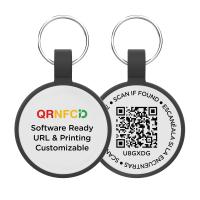 China Silicone Pet Dog ID Tag with Custom Print for sale