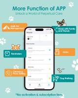 China Custom Silicone Dog ID Tag with NFC QR Code for Pets for sale
