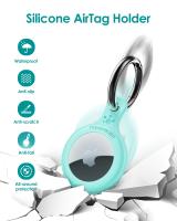 China Custom Silicone Dog ID Tag with NFC QR Code for Pets for sale