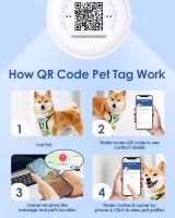 China Custom Silicone Dog ID Tag with APP Tracking for Pets for sale