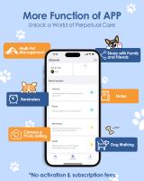 China Custom Silicone Dog ID Tag with APP Tracking for Pets for sale