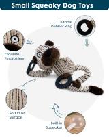 China Eco-Friendly Squeaky Octopus Dog Toy Non-Toxic Durable Chew for sale