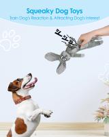 China Eco-Friendly Squeaky Dog Chew Toy Plush for Indoor Outdoor Play for sale