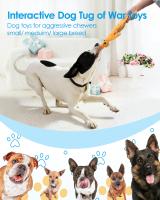 China Eco-Friendly Squeaky Dog Toy with Crinkle Paper for Dogs and Cats for sale